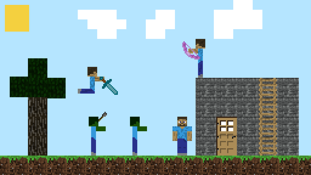 Pixilart - Minecraft by FieryAvenger