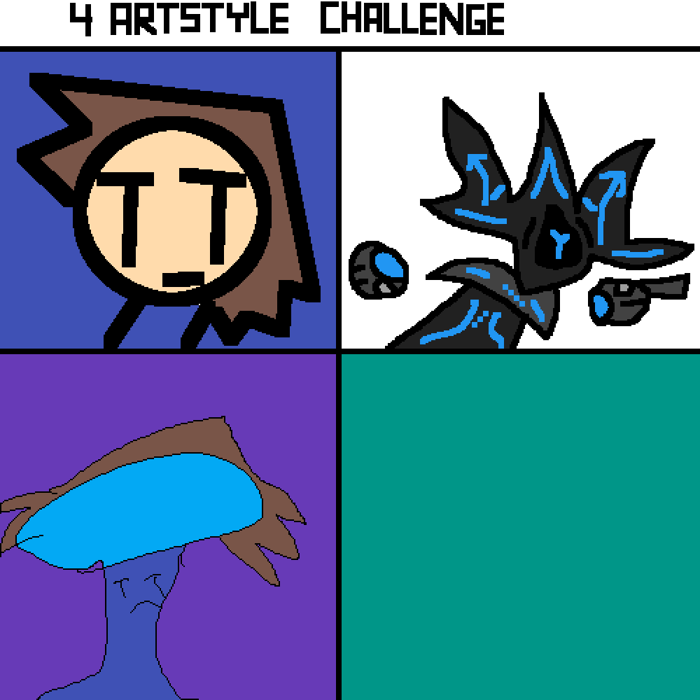 Pixilart - 4 artstyle challenge base uwu by a-arson-lover