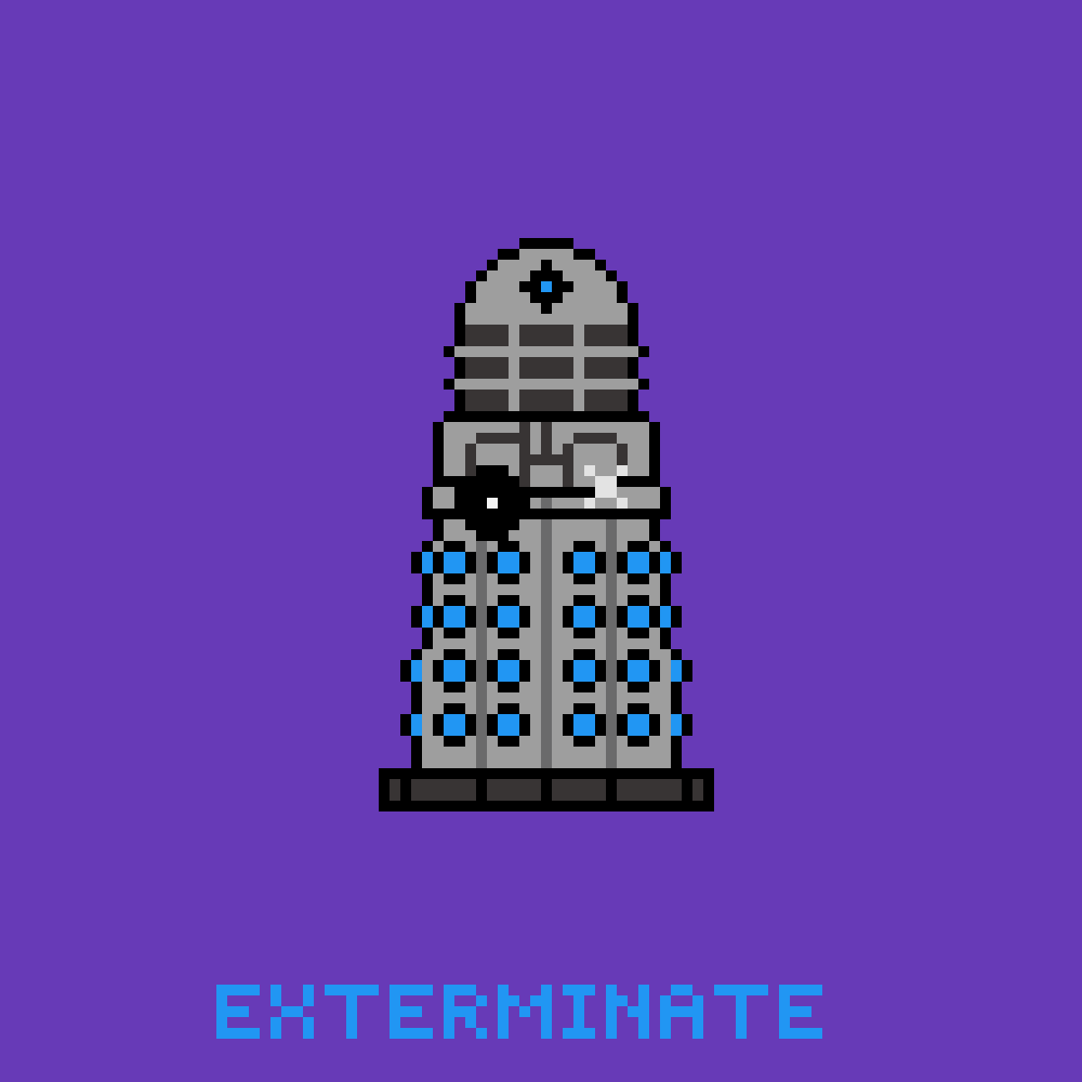 Pixilart - The Dalek by TheSilentArtist