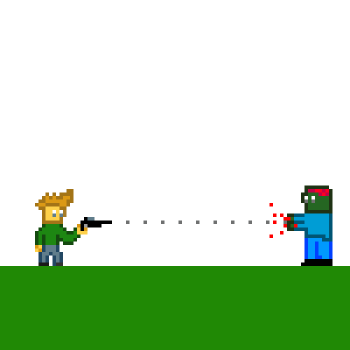 Pixilart - Gunman by Kaden