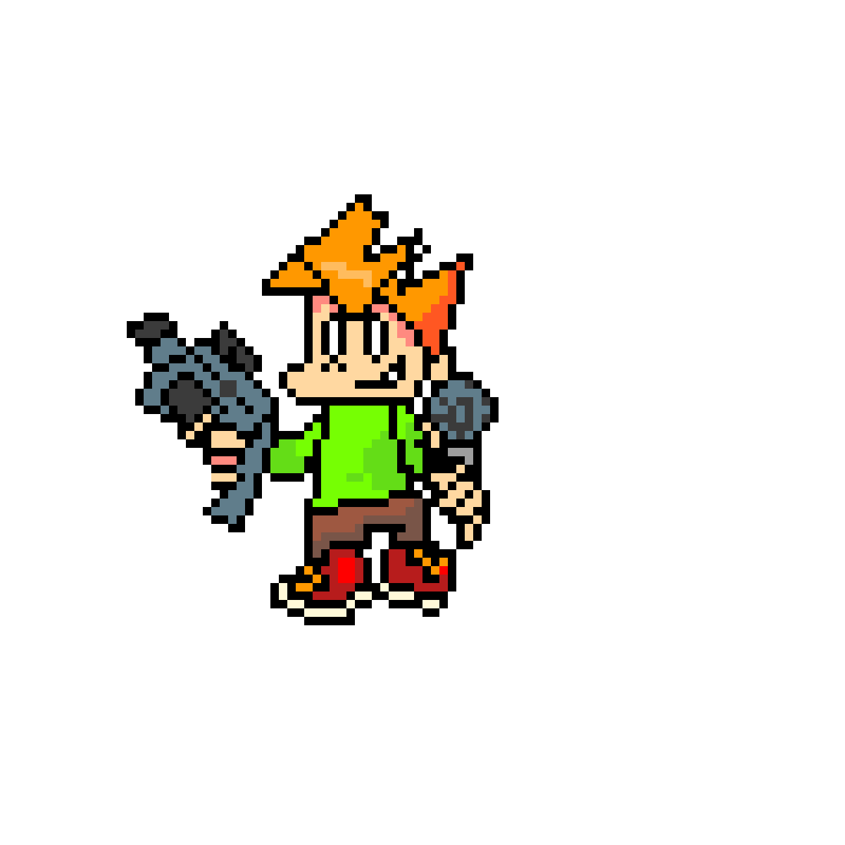 Pixilart - Pico Fnf by LandonLMR