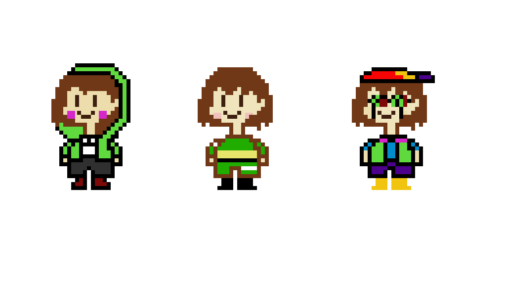 Pixilart - undertale aus chara 3 by Anonymous