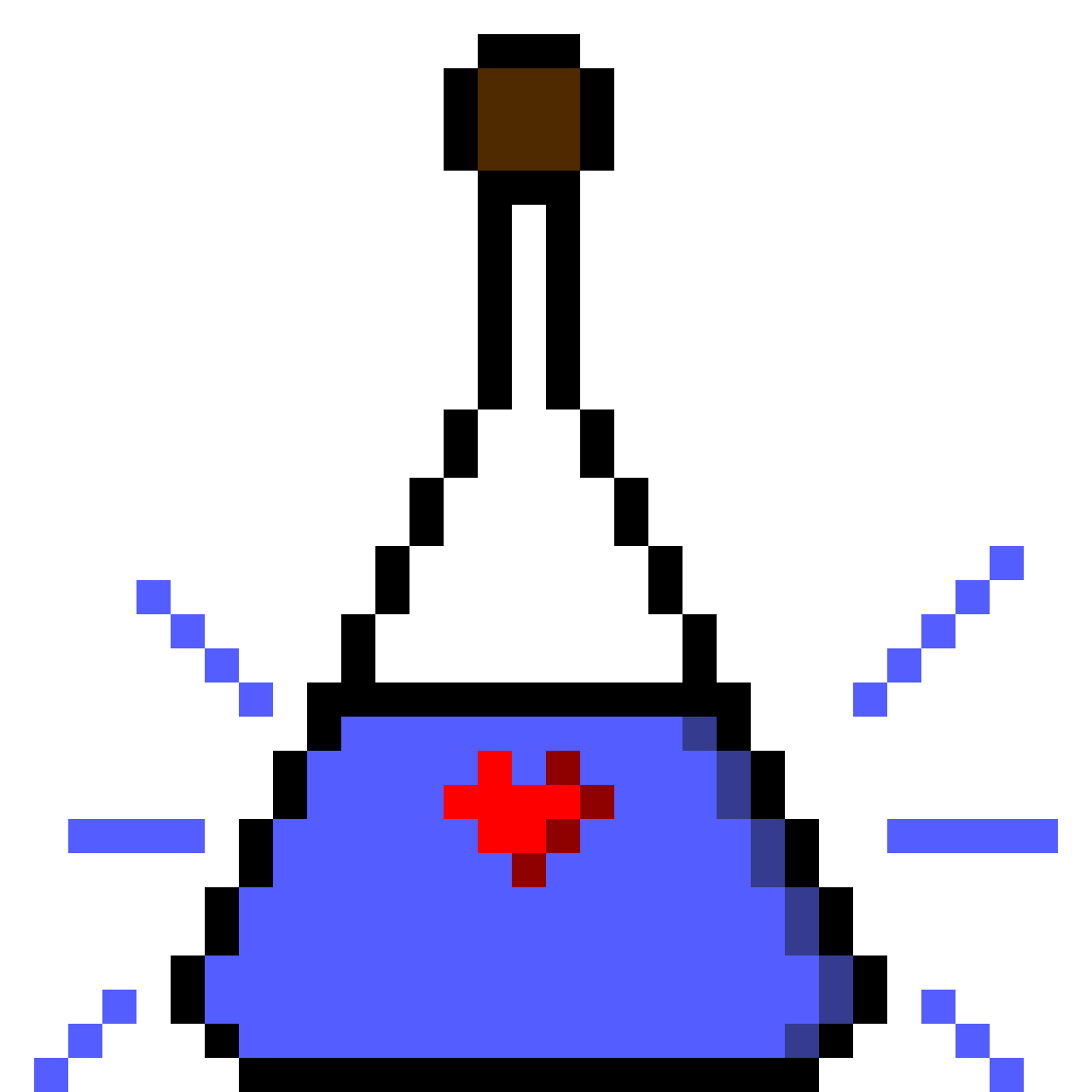 Pixilart - Health potion by PixelMix