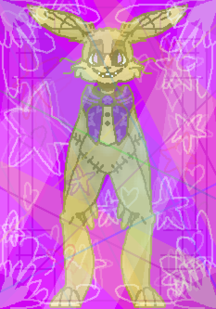 Pixilart - glitchtrap by DragonsBreath