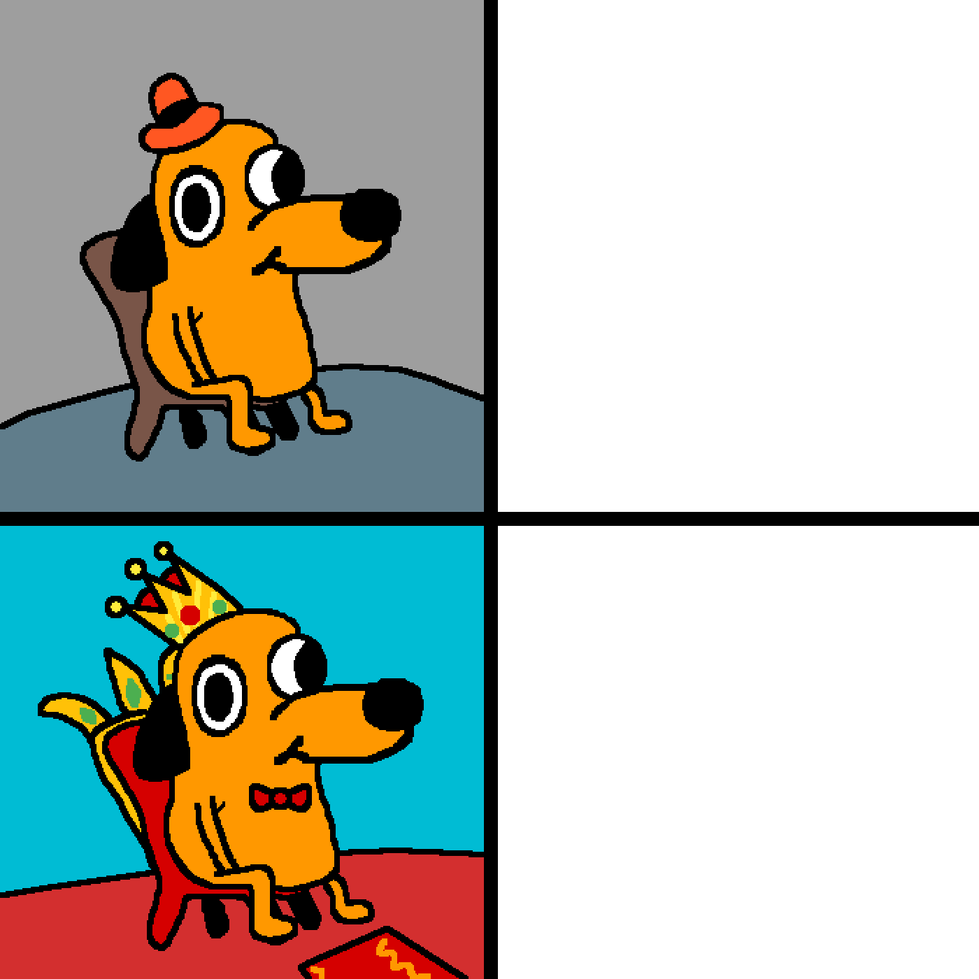 Editing Meme Template - Free online pixel art drawing tool - Pixilart