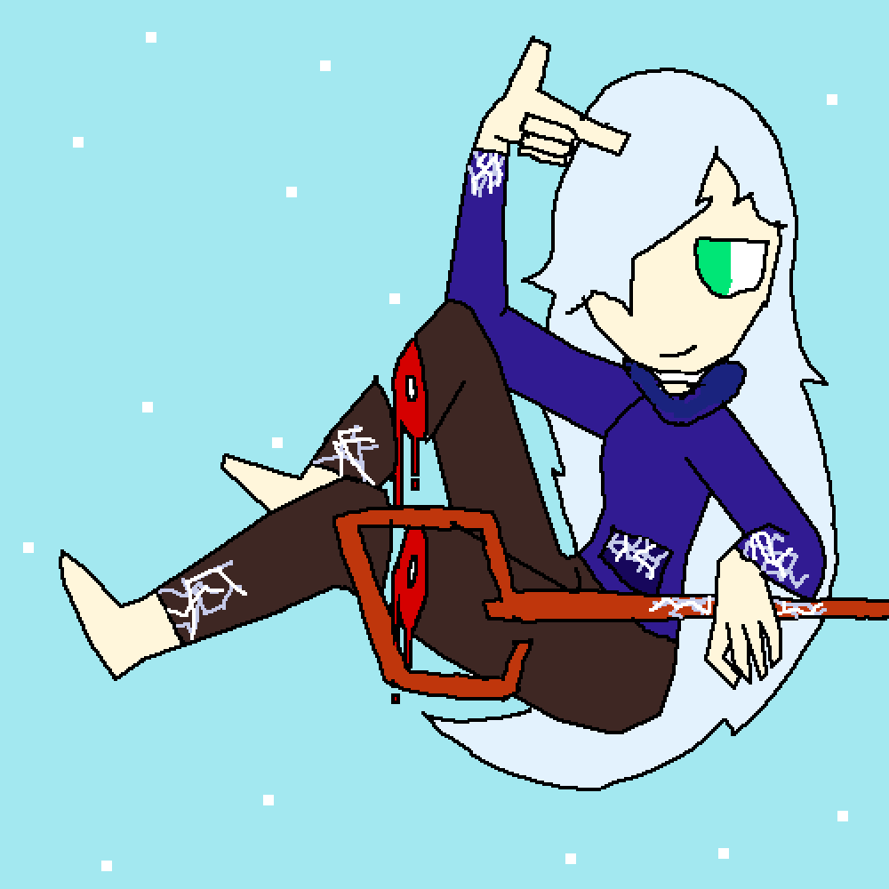 Pixilart - My OC Frost by proud-lesb1an