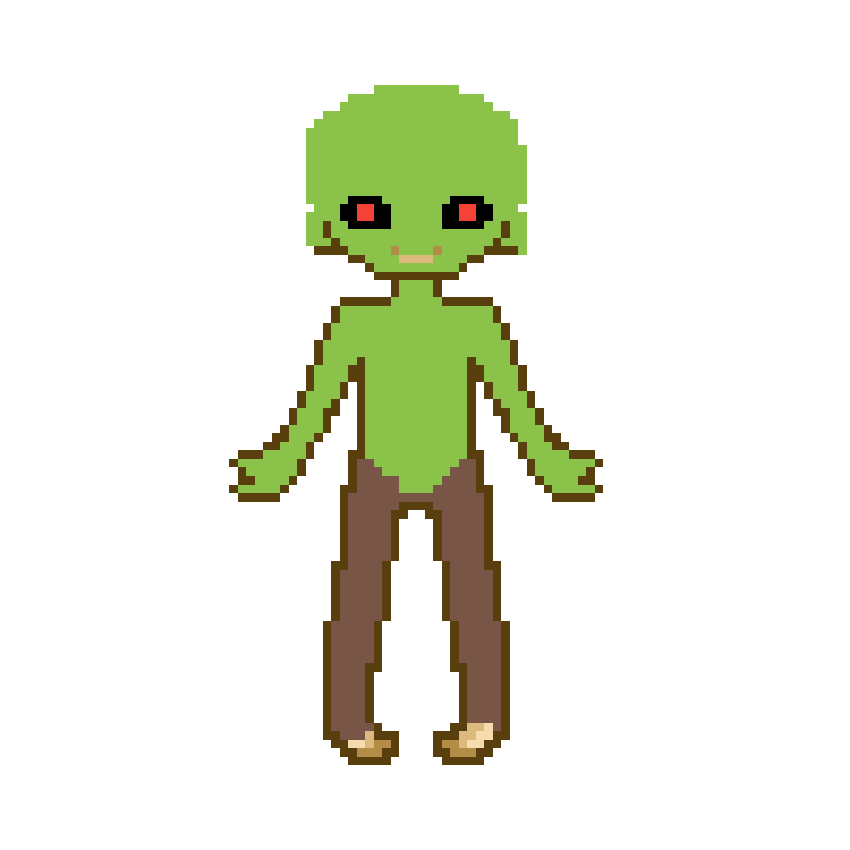 Pixilart - Alien by EddyArt