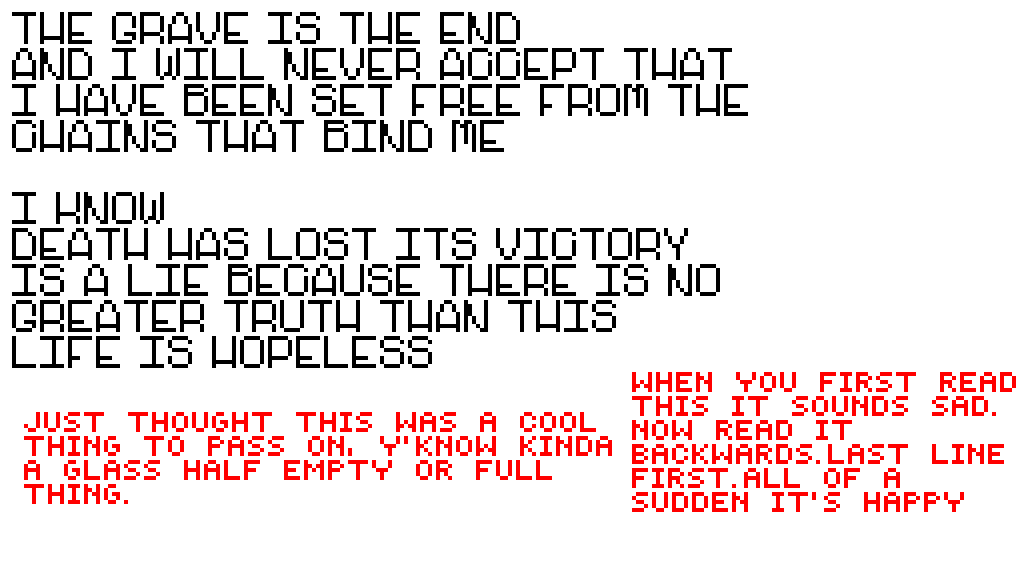 Editing READ IT BACKWARDS - Free online pixel art drawing tool - Pixilart