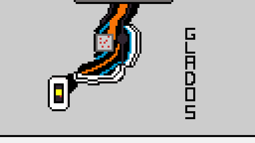 Pixilart - GLaDOS by AceBomb