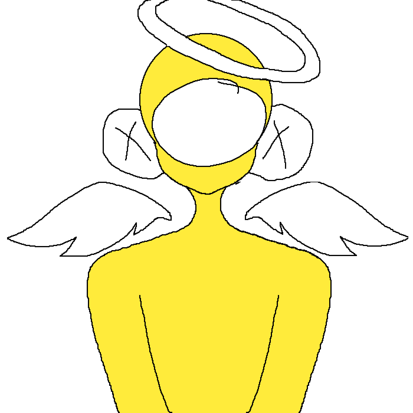Pixilart - yellow is angel by unexpected2