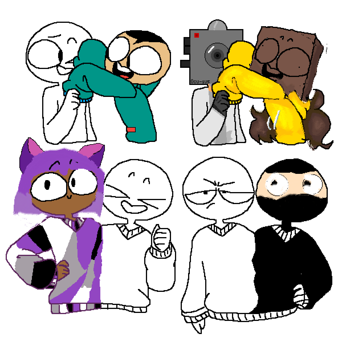 Editing bad ninja drawing - Free online pixel art drawing tool - Pixilart