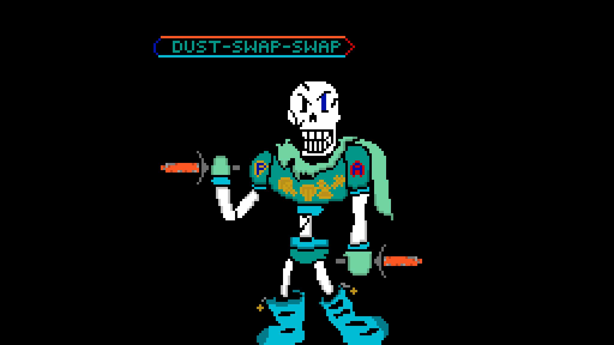 Pixilart - NeverEnding Papyrus V2 by dust-swap-swap