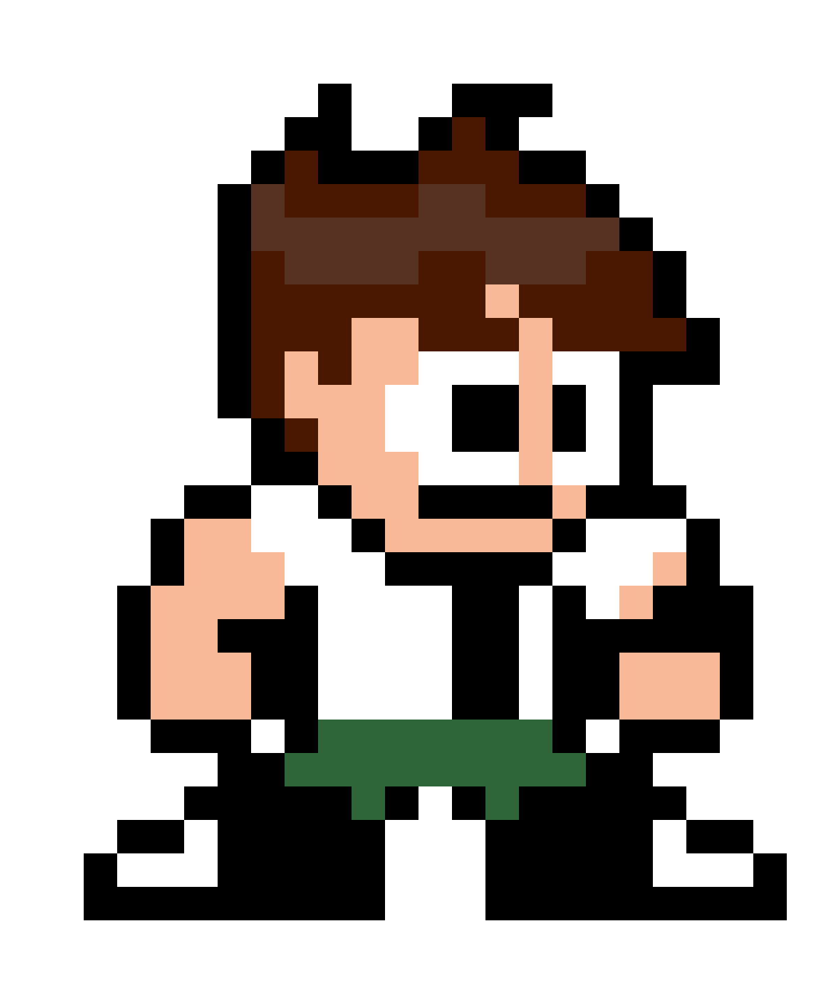 Pixilart - 8 bit 10 yo ben by hunters4658
