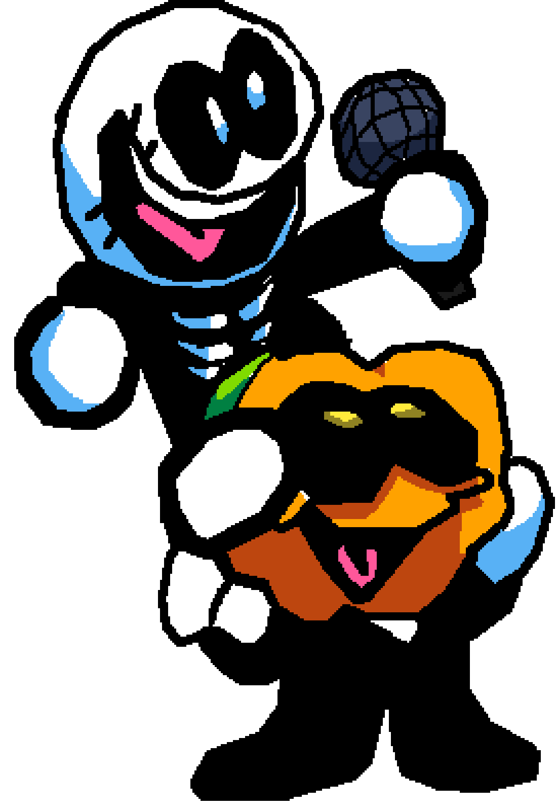 Pixilart - HD FNF skid and pump by THECAPTAIN85