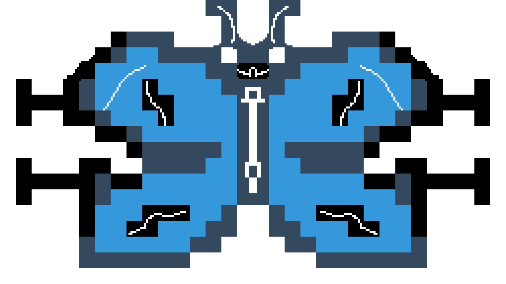 Pixilart - robob butterflyef by Honksly