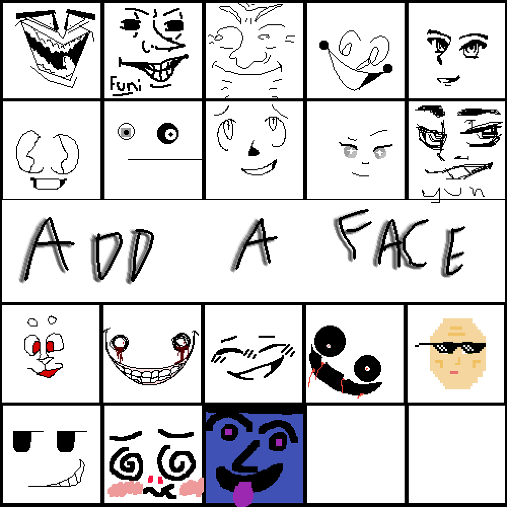 Editing Add A Face - Free online pixel art drawing tool - Pixilart
