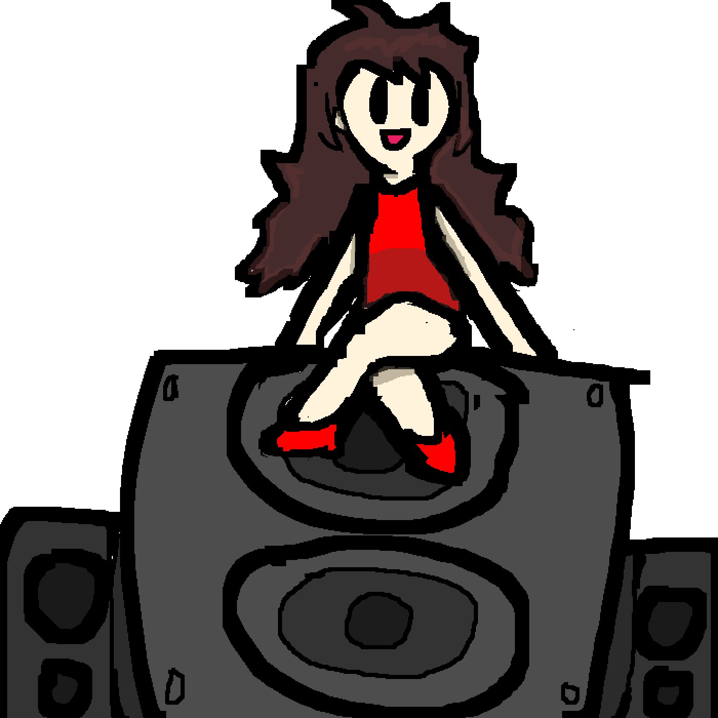 Pixilart - FnF girlfriend by burger-consumer