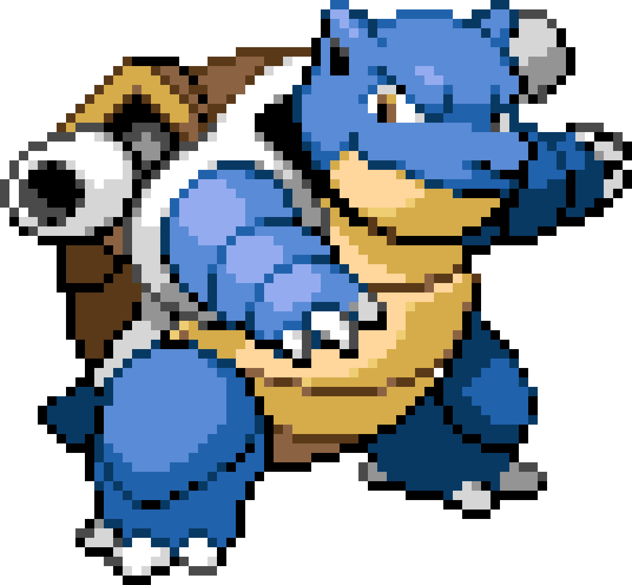 Pixilart - Blastoise by Reizu138
