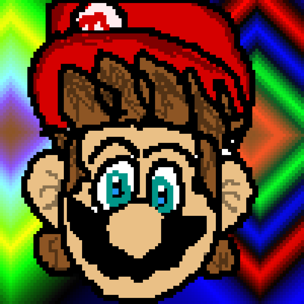 Pixilart - Mario by mariotheplushie