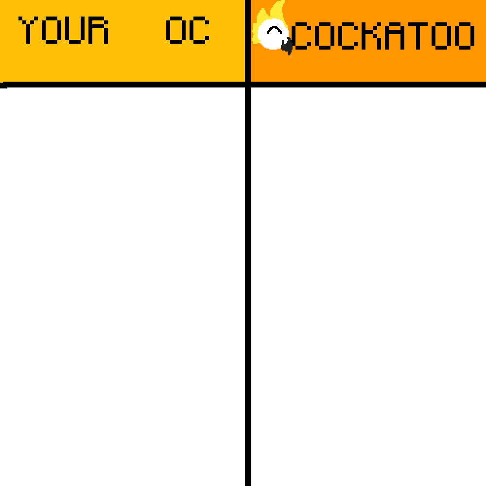 Pixilart - Oc as Cockatoo by IWant2Die