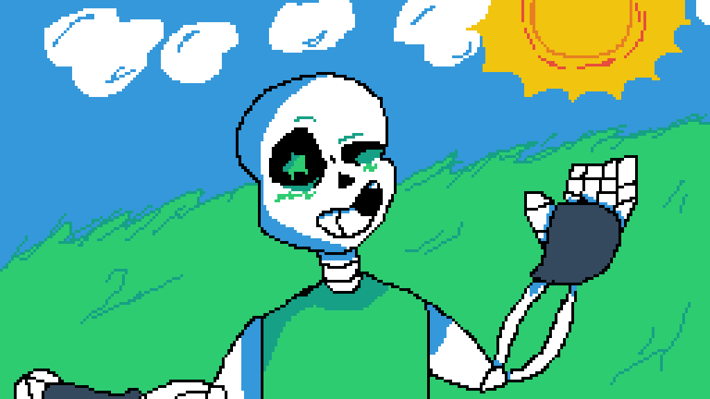 Pixilart - My undertale own character by JustUnknown