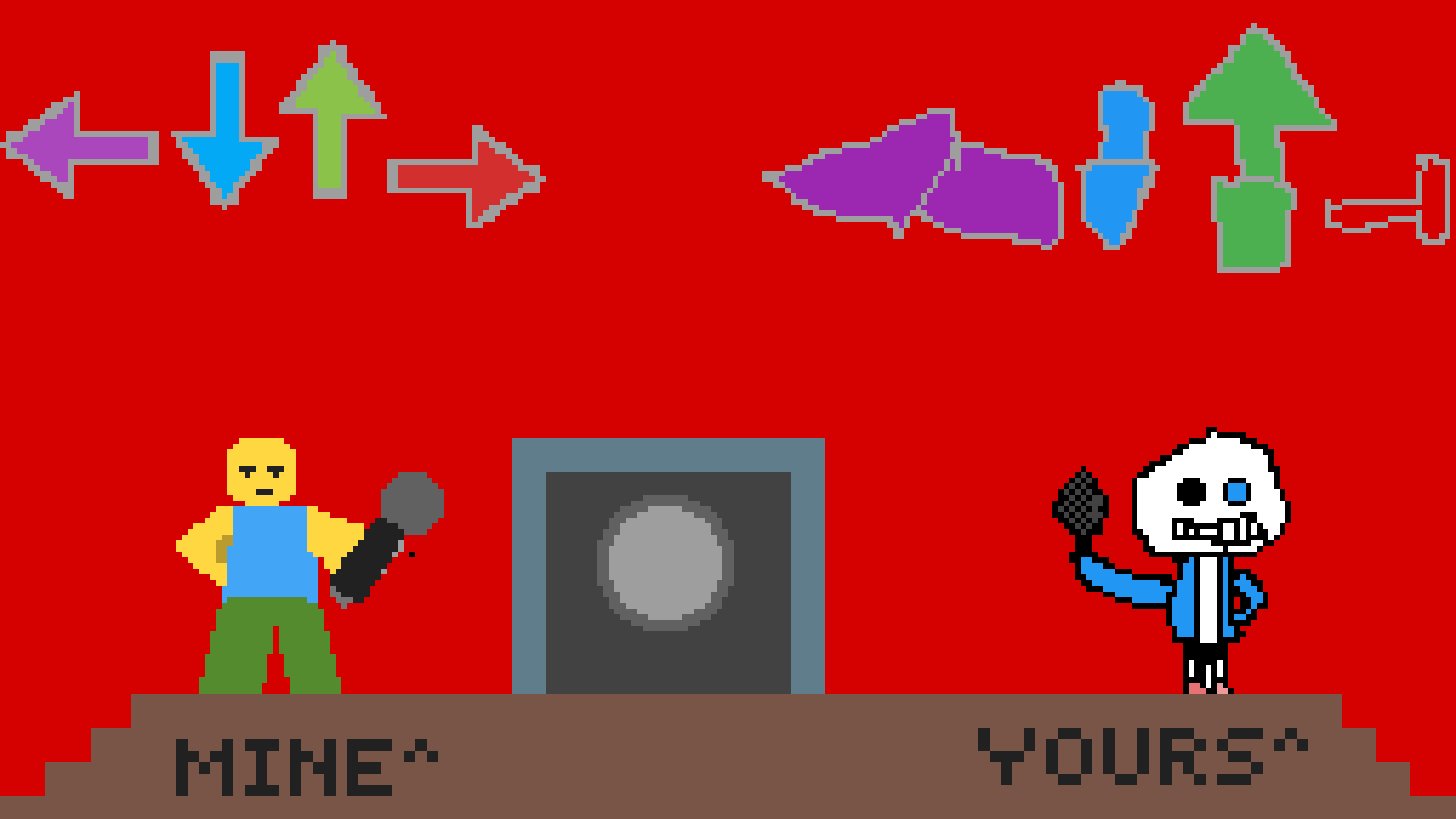 Editing sans vs noob bru - Free online pixel art drawing tool - Pixilart