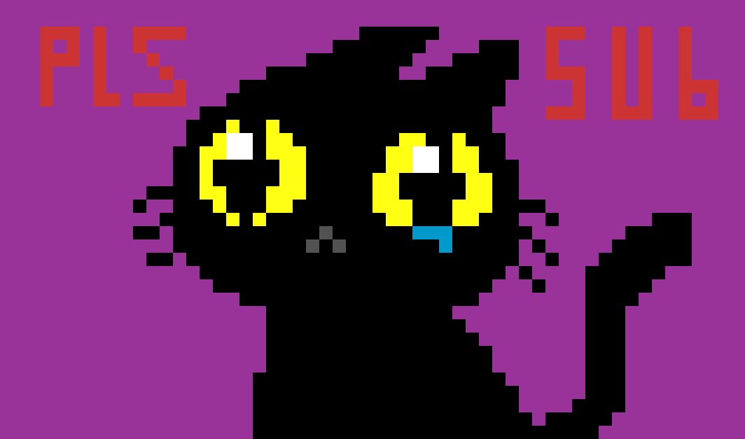 Editing sad kitty in love - Free online pixel art drawing tool - Pixilart