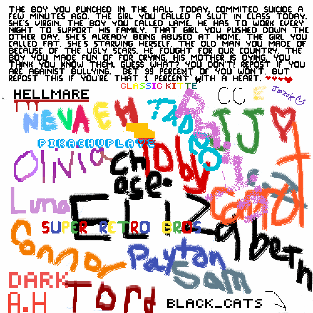 Pixilart - Read This And Sign by queen-purple