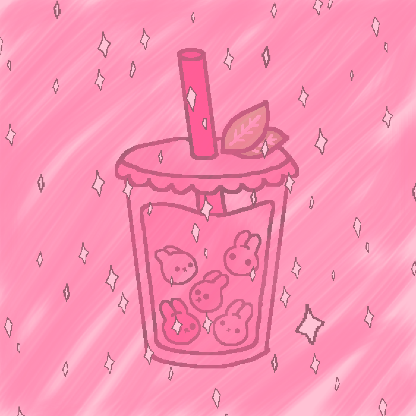 Pixilart - Bunny Boba Base by Yours