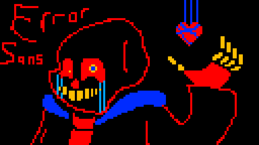 Pixilart - Error Sans by DaBrawler00
