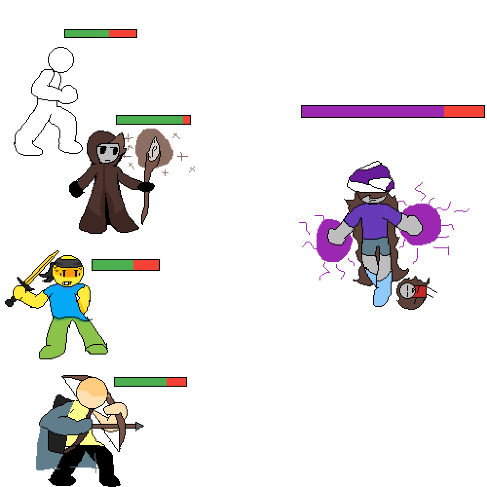 Pixilart - Boss fight base by NopeSans