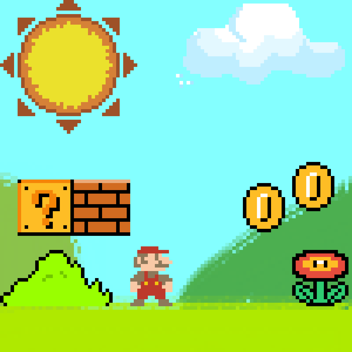 Pixilart - Mario land by SpringtrapSimpe