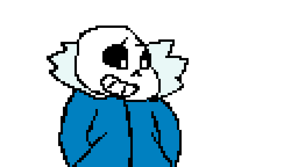 Pixilart - Sans Gif by ShiningMonsterK