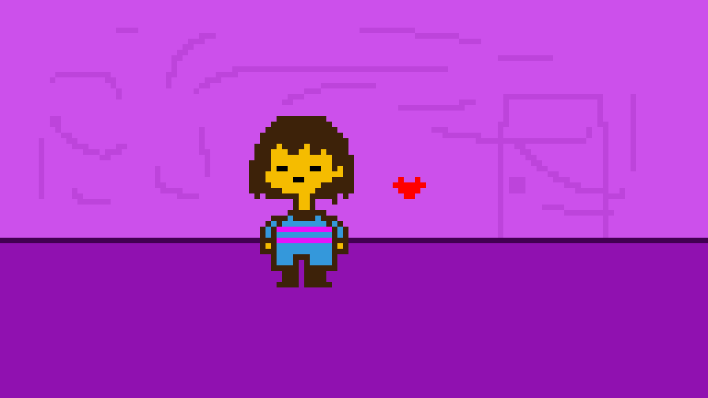 Pixilart - undertale frisk by SPLATTER64