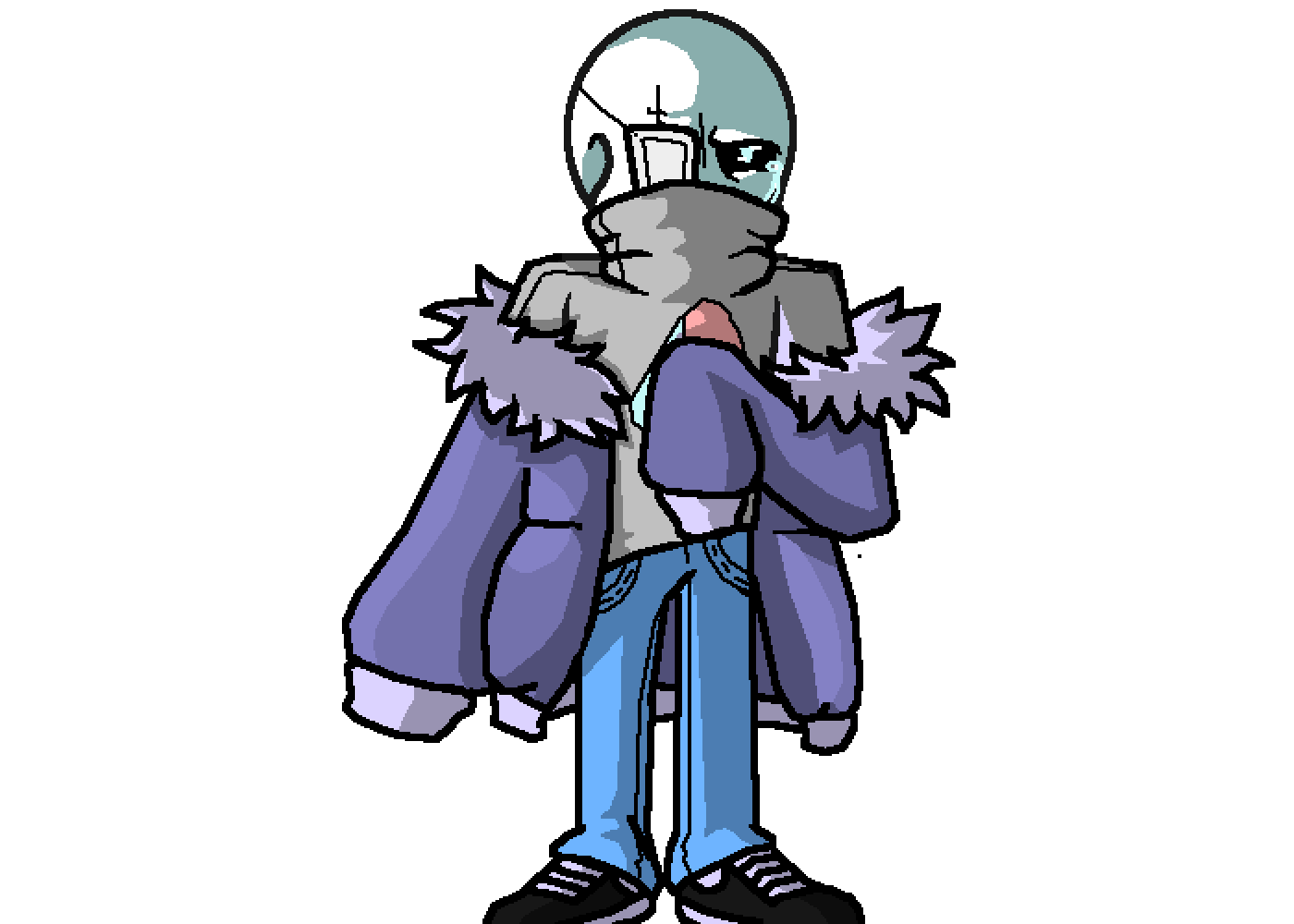 Pixilart - Soft Pixil! Sans by MrN3GATIVE