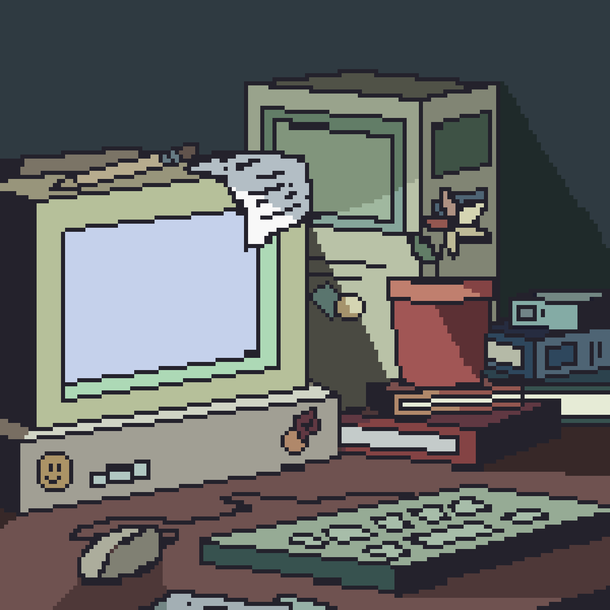 Pixilart - Old Computer by WaffleCake
