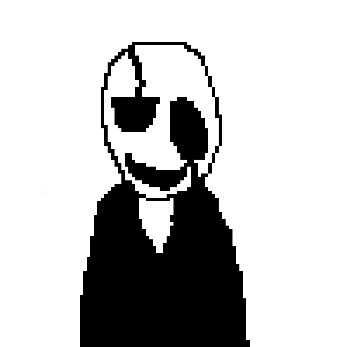 Pixilart - Gaster Revamped by Helppp