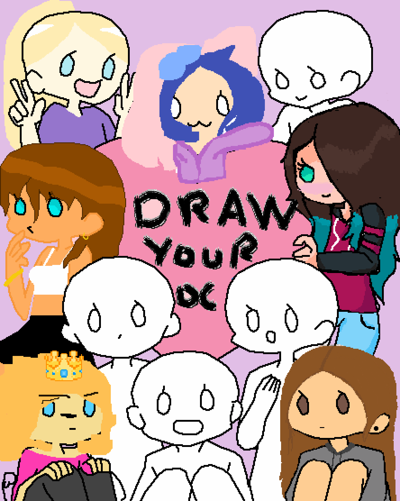 Editing Draw your oc - Free online pixel art drawing tool - Pixilart