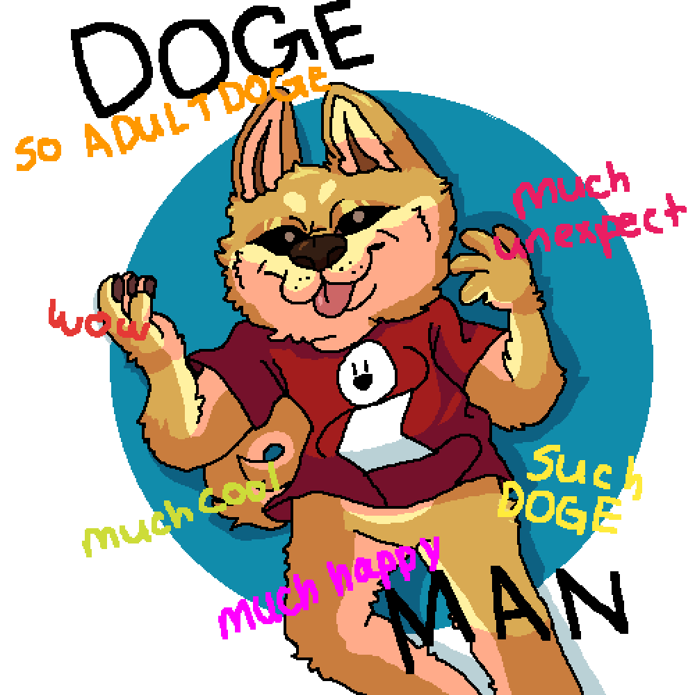 Pixilart - DogeMan (request) by Doggie358