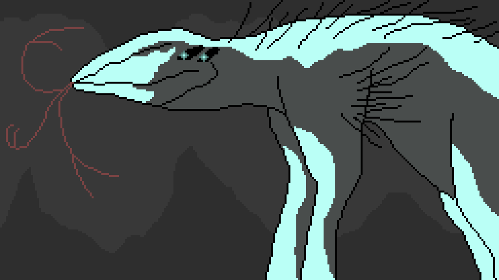 Pixilart - Spiked-Cave Strider by EmeraldSerpent