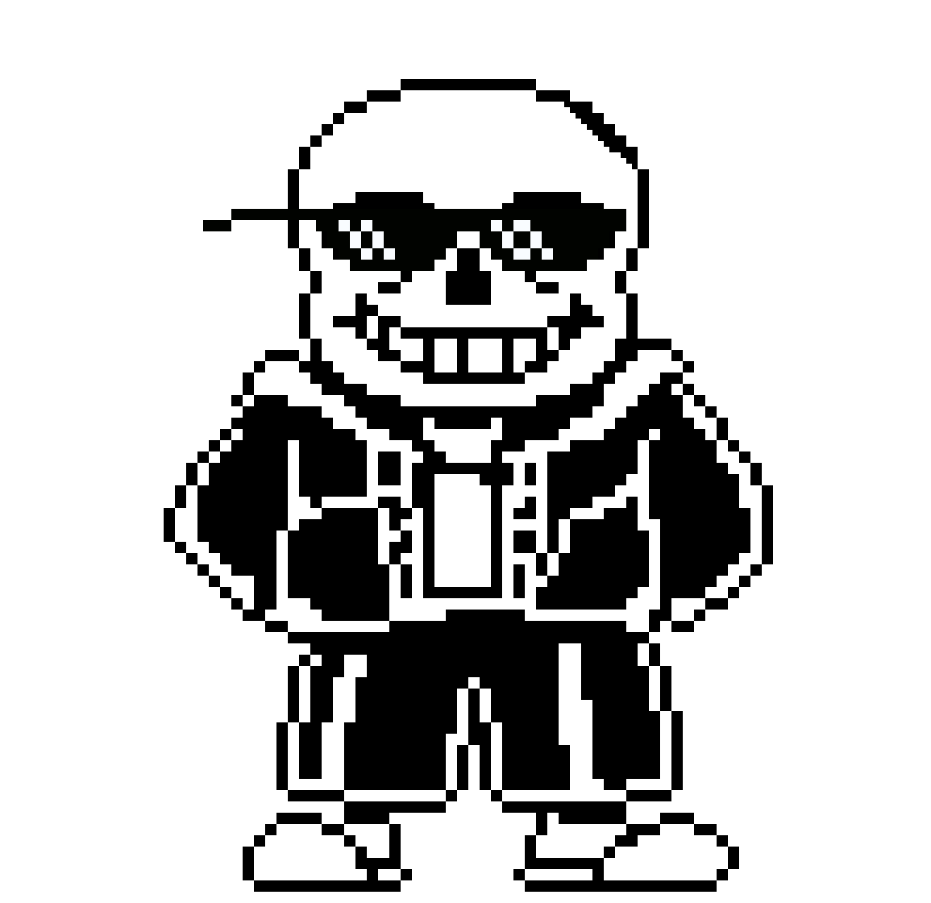 Pixilart - the many faces of sans by Diamondpearl