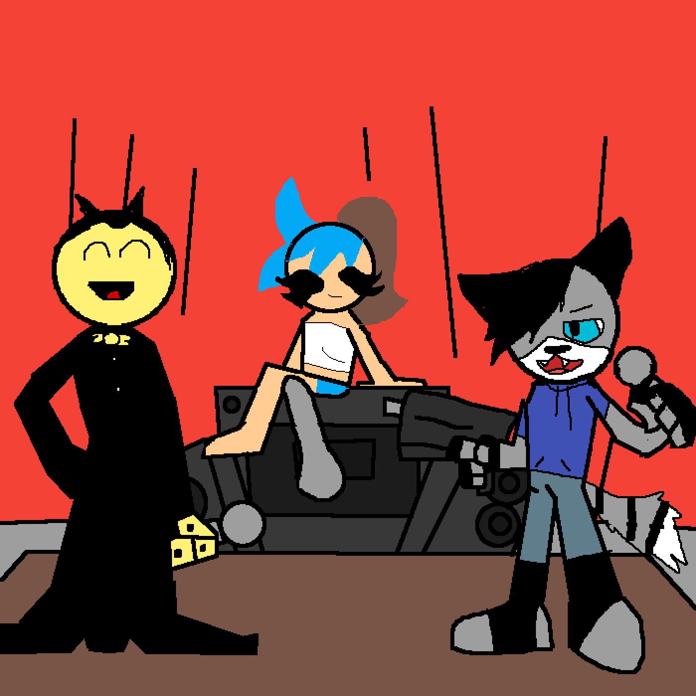 Pixilart - FNF collab by Mr-Dino-On-YT