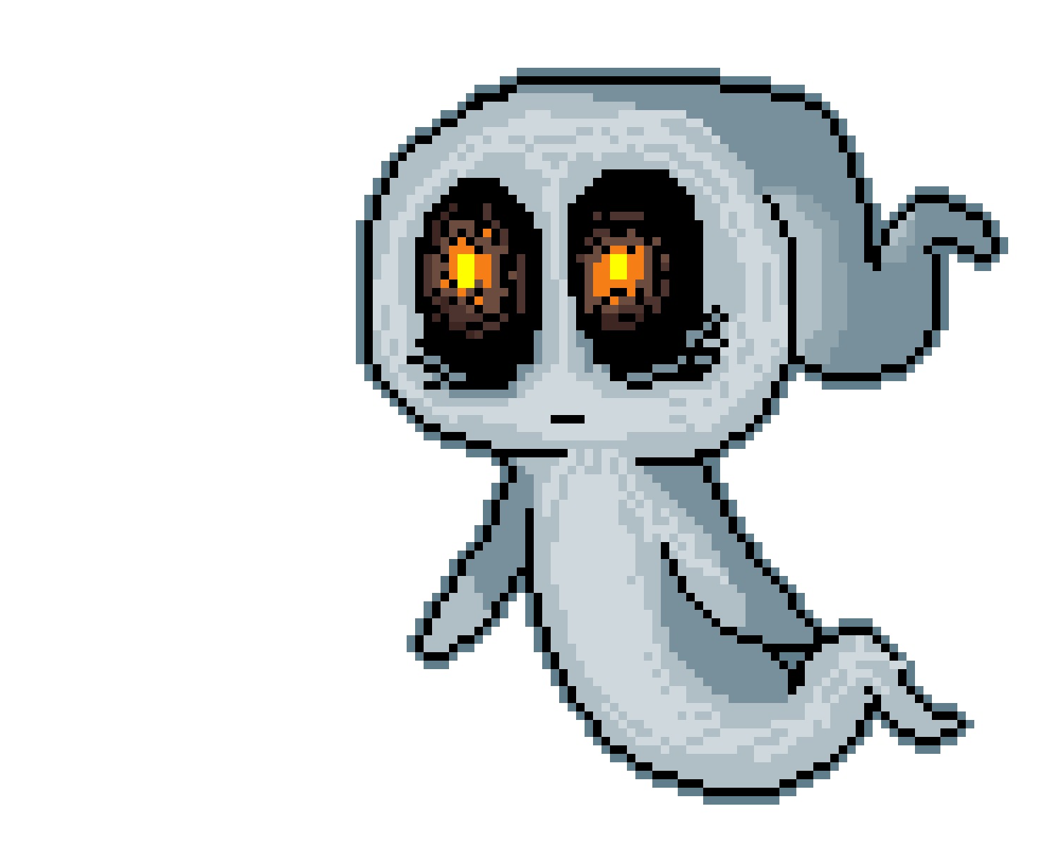 Pixilart - Ghost by Lavakitty