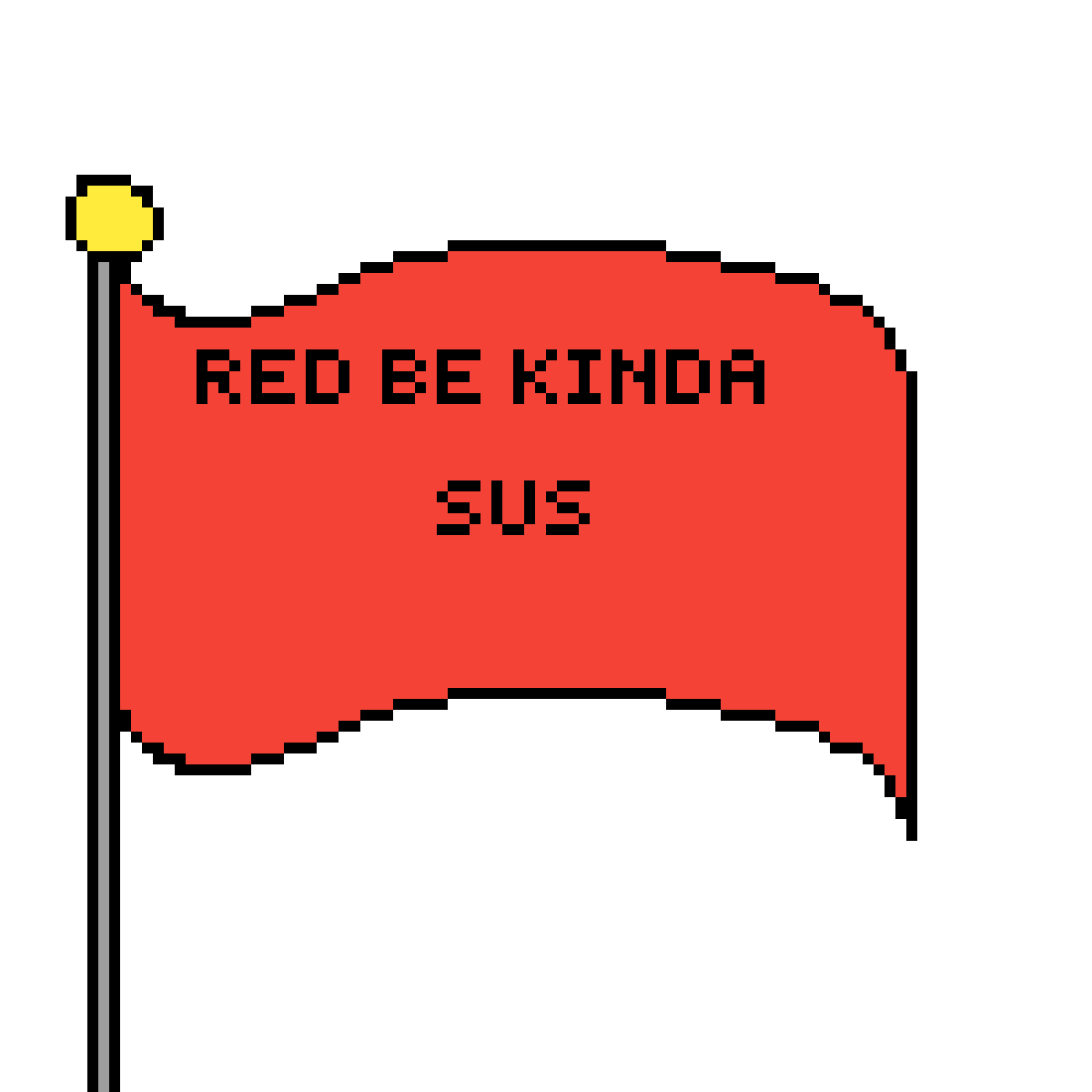 Editing Is he a sus - Free online pixel art drawing tool - Pixilart