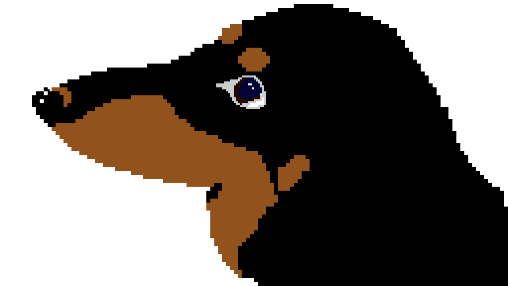 Editing Dachshund 2 - Free online pixel art drawing tool - Pixilart