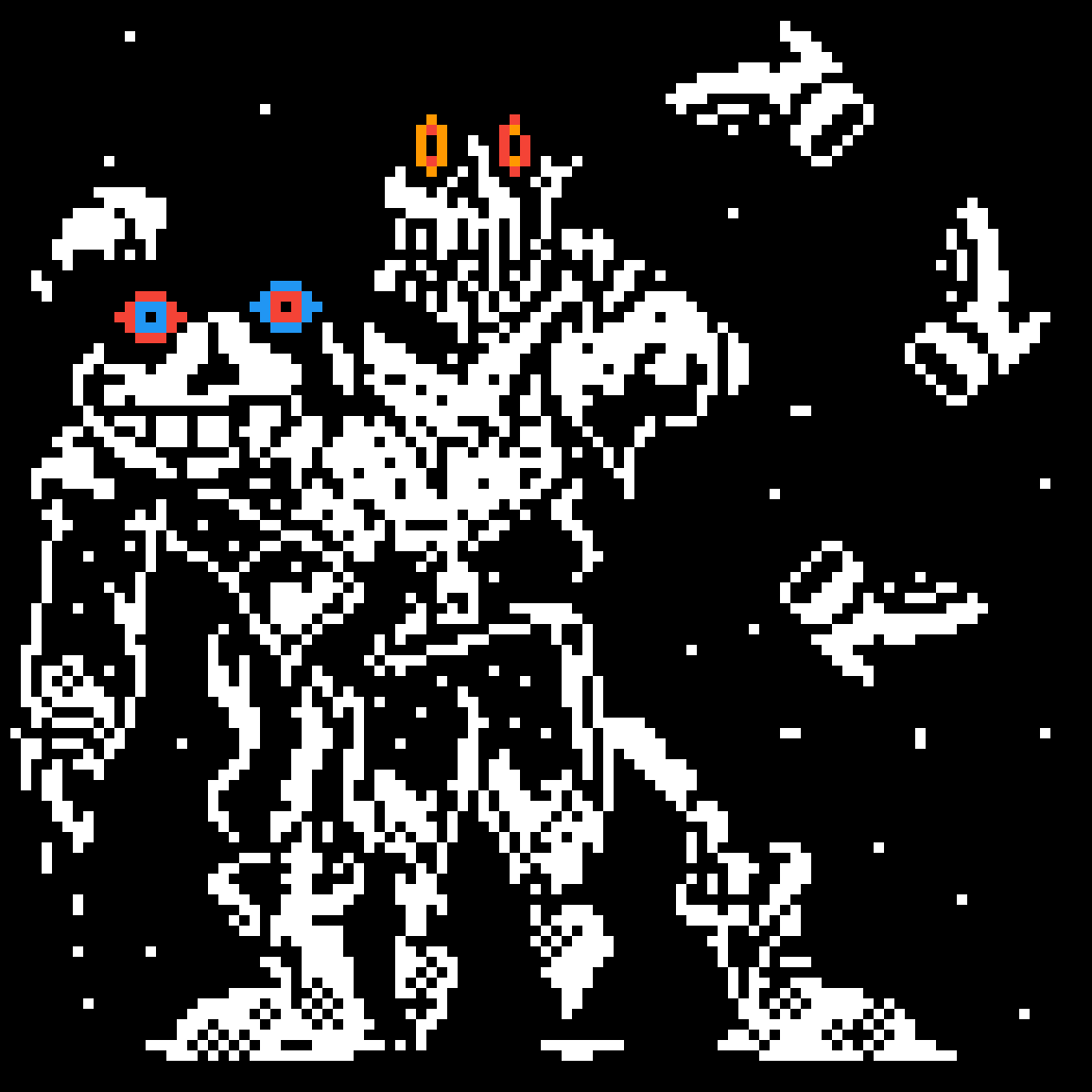 Pixilart - dusttale six bones by fusion12345