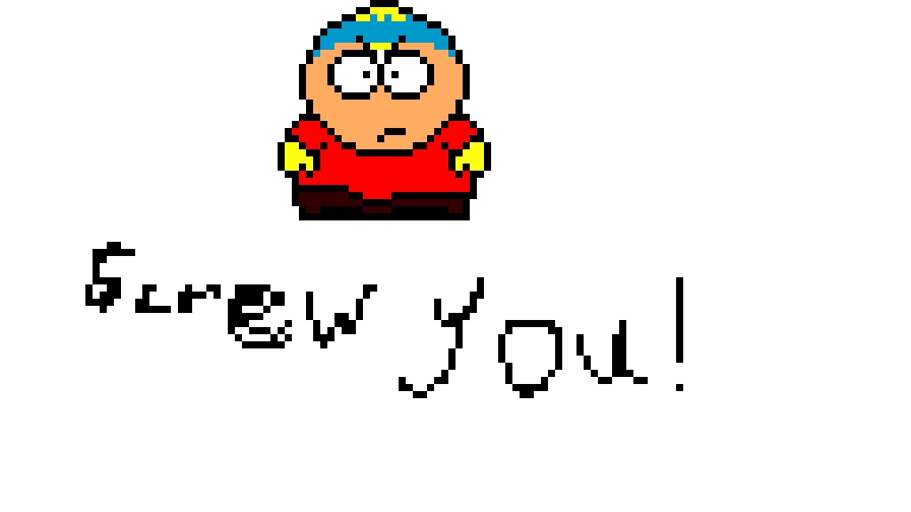 Pixilart - Cartman by Nigunation