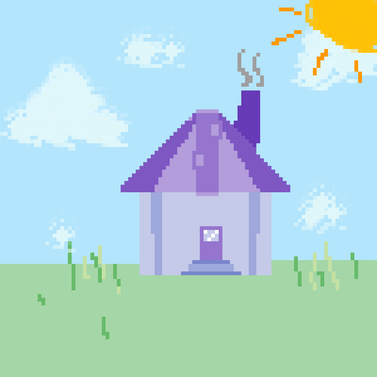 Pixilart - simple house by X-BerrySweet-X