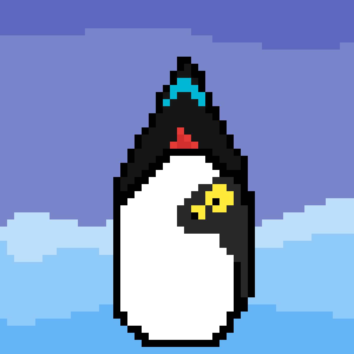 Pixilart - Pengwing Subnautica by Alpaka-Mati