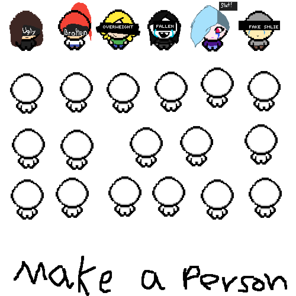 Editing FAKE SMILE - Free online pixel art drawing tool - Pixilart